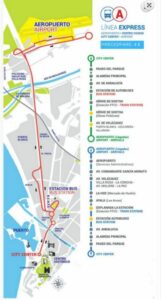 HOW to GET to Malaga from MALAGA AIRPORT? | BUS and TRAIN